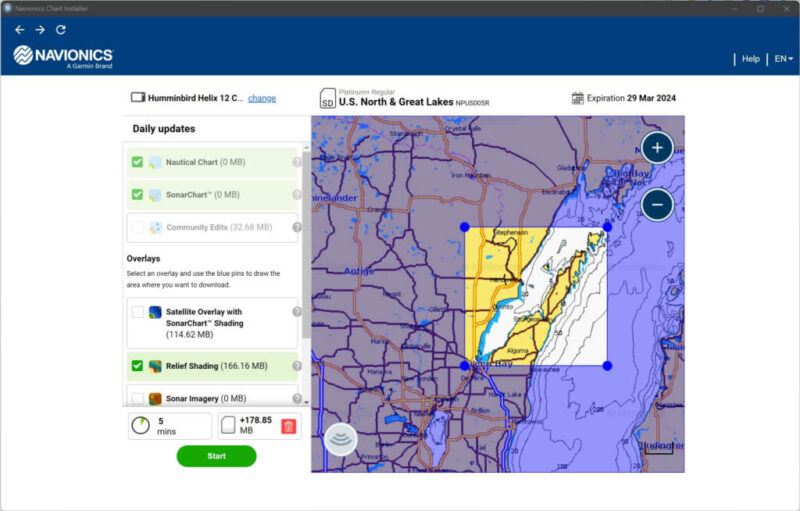 Navionics Platinum+ Review • Sonar Wars
